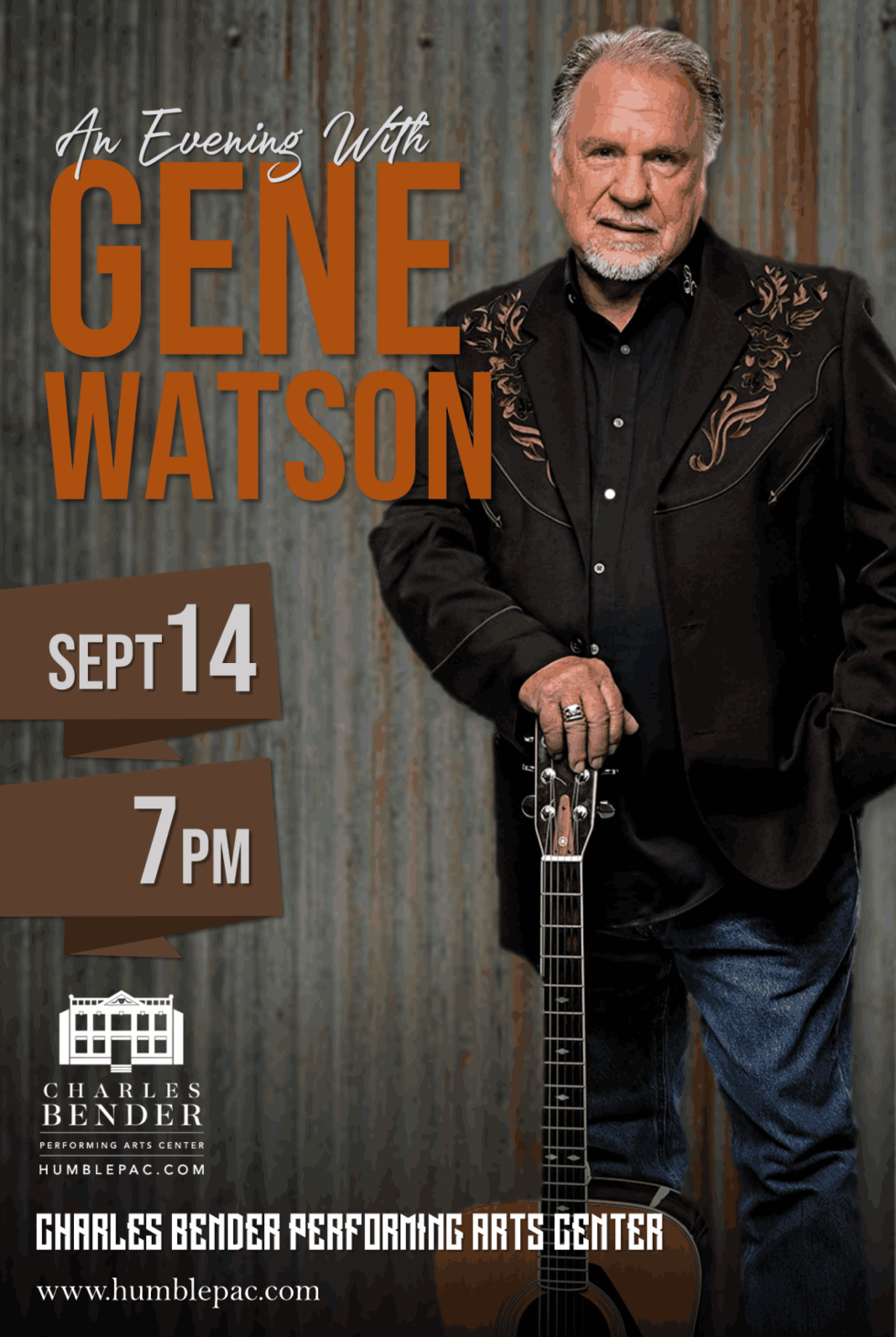 GENE WATSON IN CONCERT | Visit Humble, Texas
